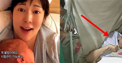 사유리 때문에 묻힌 또 다른 정자기증 출산 여자 연예인 출산 장면 포스트쉐어