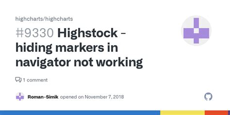 Highstock Hiding Markers In Navigator Not Working Issue Highcharts Highcharts GitHub