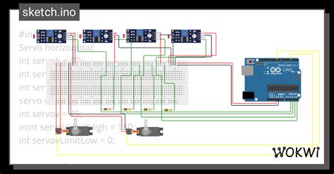Seguidor Solar Wokwi Esp32 Stm32 Arduino Simulator