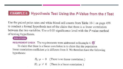 Linear Correlation And Regression Objectives Of Linear Correlation