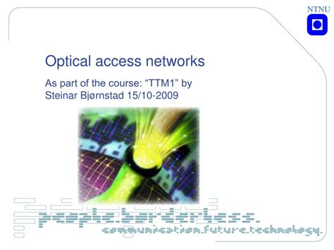PPT Optical Access Networks PowerPoint Presentation Free Download ID 247917
