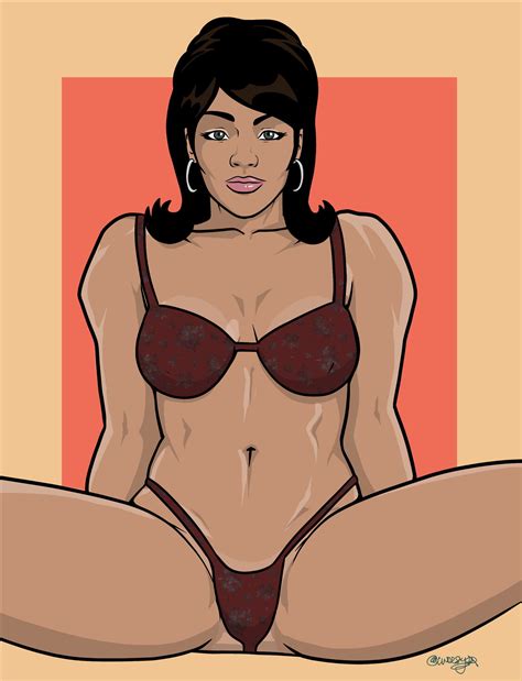 Rule 34 Archer Series Bra Brown Eyes Brown Hair Dark Skinned Female
