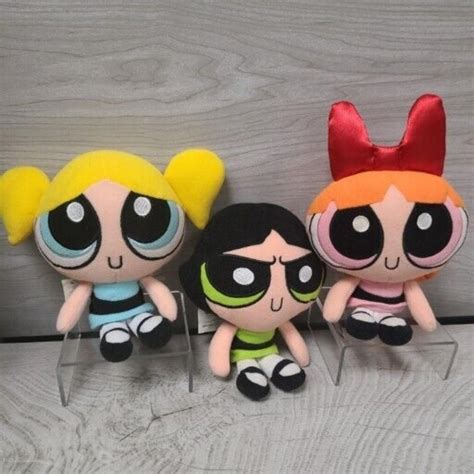 Trendmasters Powerpuff Girls Plush Figures Mercari