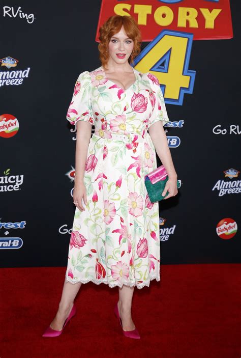 Christina Hendricks Toy Story World Premiere In Hollywood