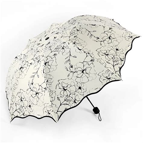Женский Зонт от дождя складной цветочный узор кружевной для девочек солнечный дождливый