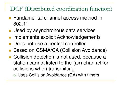 Ppt Wireless Lan Mac Layer Powerpoint Presentation Free Download Id4369660