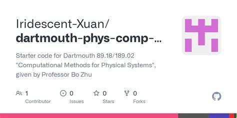 github iridescent xuan dartmouth phys comp starter starter code for dartmouth 89 18 189 02