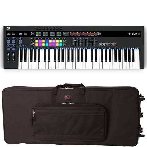 Novation 61SL MkIII 61 Key MIDI USB Keyboard Controller Reverb