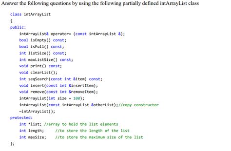 Solved Answer The Following Questions By Using The Following