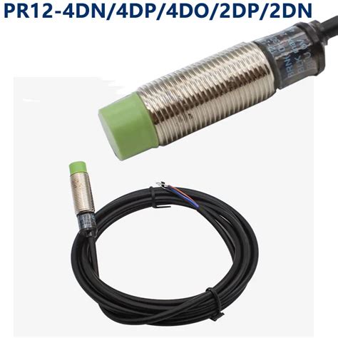 M12 Metal Inductive Proximity Switch Sensor Pr12 4dn Pr12 4dn2 Pr12 4dp Pr12 4dp2 Pr12 4do 