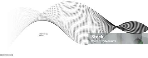 흐르는 사라지는 입자의 물결 벡터 추상적 인 배경 매력적인 라인 점 모션 편안한 그림 이미지처럼 연기 3차원 형태에 대한 스톡 벡터 아트 및 기타 이미지 Istock