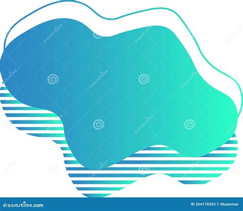 Organic Black Blobs Irregular Shape Abstract Fluid Shapes Vector Set