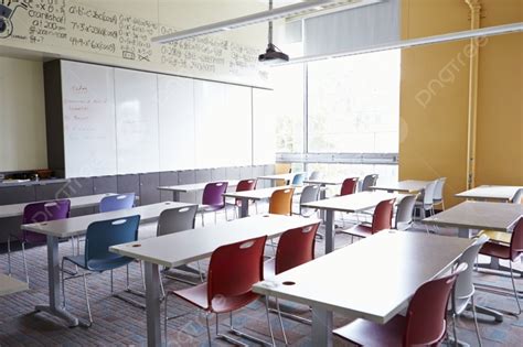 Empty School Classroom College High Background And Picture For Free