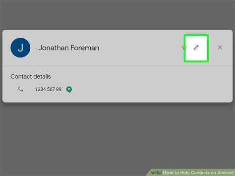 How To Hide Contacts On Android 13 Steps With Pictures