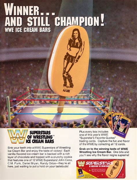 The Holidaze Wwe Ice Cream Bars