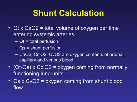 Ventilation Perfusion Matching Ppt