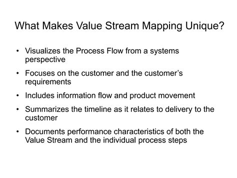 Documents Pub Value Stream Mapping Training Ppt