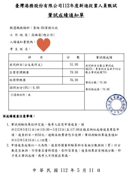 經驗分享 112年國營聯招 企管組上榜心得代po 國營板 Dcard