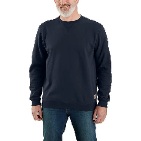 Midweight Crewneck Sweatshirt Men New Navy