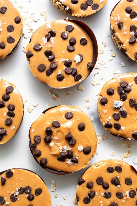 No Bake Peanut Butter Oat Cups