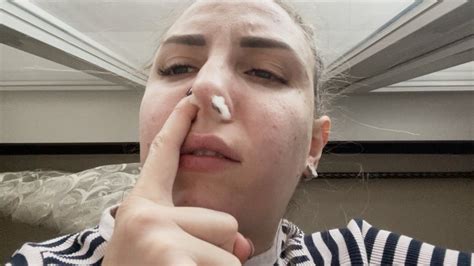 Thick Snot And Mucus Release From Nose Fetish Nirvana Clips4sale