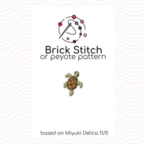 Seed Bead Turtle Pattern Etsy