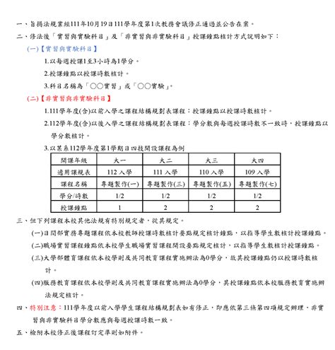 國立高雄科技大學 教務處 通知