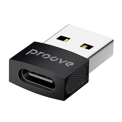 Перехідник Type C To Usb Otg Proove Extension Black Адаптер з Тайп сі на Юсб Id 2024820096