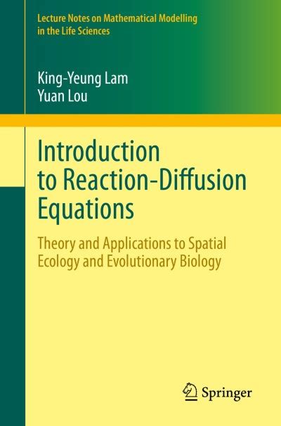 Introduction To Reaction Diffusion Equations Springerprofessional De