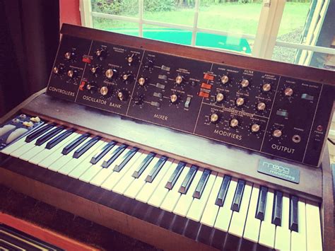 Matrixsynth Vintage 1974 Minimoog Model D Synthesizer Serviced Sn 5559