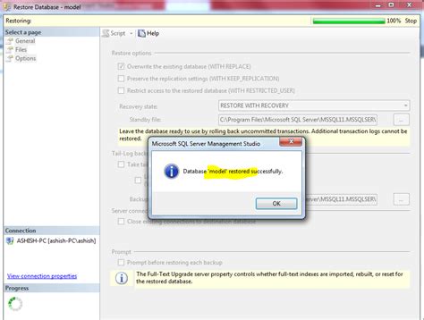 Ashish Sql Life How To Start Sql Server If Model Database Corrupt In Sql Server