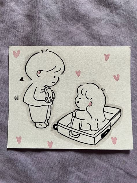 Открытка для парня Открытки Милые рисунки Милые открытки