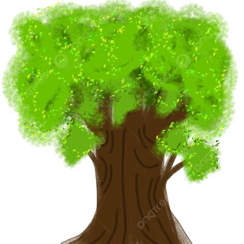 大きな木イラスト画像とpsdフリー素材透過の無料ダウンロード Pngtree