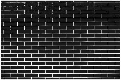 Flat Design Of Black Brick Wall Art 61862366 Vector Art At Vecteezy