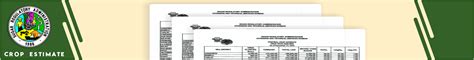 Sra Crop Estimates And Statistics