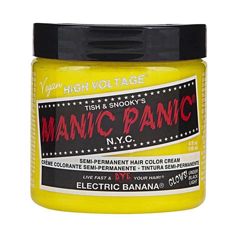 Manic Panic High Voltage Classic Hair Colour 118ml Electric Banana