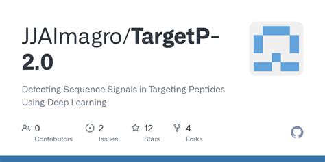 Github Jjalmagrotargetp 20 Detecting Sequence Signals In Targeting