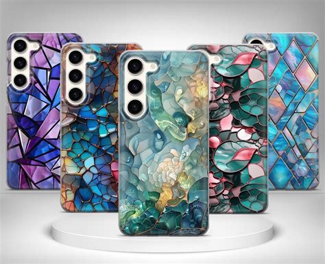 Stained Glass Phone Case Aesthetic Cover For Samsung Galaxy S25 Ultra