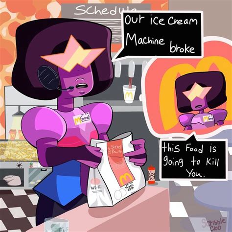 Scribbleclod On Instagram Garnet Gets A Job This Is The First Part Of
