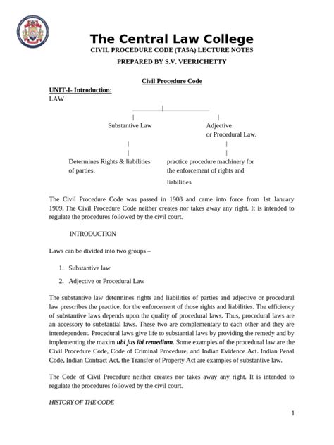 5 Lecture Notes Soft Copy Pdf Lawsuit Lease