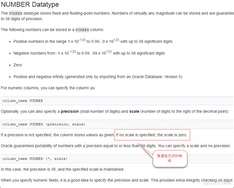 Oracle 中number类型默认的精度 葫芦杯 博客园