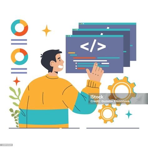 Open Source Software With Code Available For Use Modification Stock