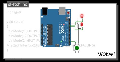 Interrupt Wokwi Esp32 Stm32 Arduino Simulator