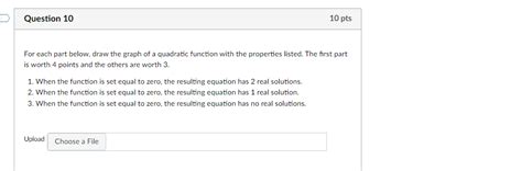 [solved] d question 10 10 pts for each part below draw the graph of