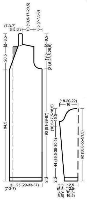 Кардиган спицами для женщин схемы и описание модных женских кардиганов бесплатно Длинный