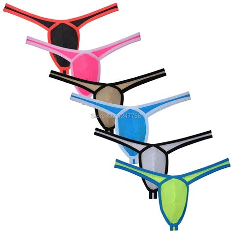 Сексуальное мужское нижнее белье, бикини, шорты, кружевные стринги ...