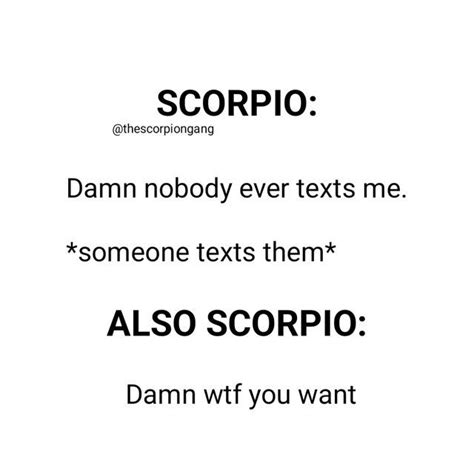 Scorpio Memes ♏ On Instagram Why Am I Like This 😂 ~ Follow Me