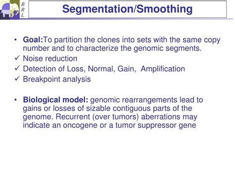 PPT Computational Laboratory ACGH Data Analysis PowerPoint Presentation ID