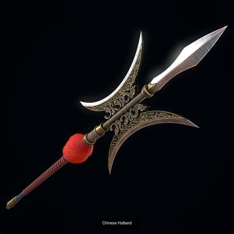Third Collection Of Ancient Chinese Melee Weapons Cgtrader