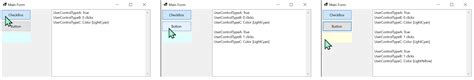 C Accessing Properties Of Different Types Of Usercontrols Stack